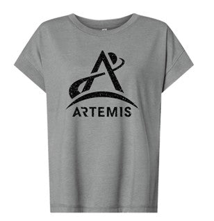 Artemis Program Logo Sparkly Ladies T-Shirt – myNASAstore