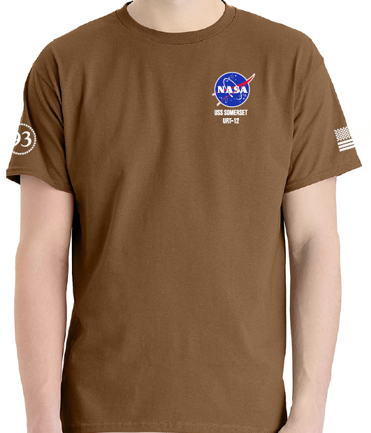 PREORDER LR 2025 URT-12 USS Somerset T-shirt (SHIPPING INCLUDED, ships – myNASAstore