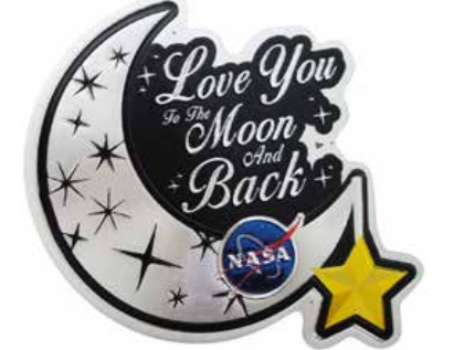 Magnet NASA Love You To Moon And Back 25042 – myNASAstore