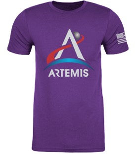 Artemis Program Full Color Logo T-Shirt – myNASAstore
