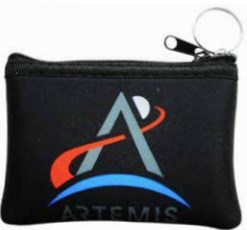 Artemis Program Logo Coin Purse 26525 – myNASAstore