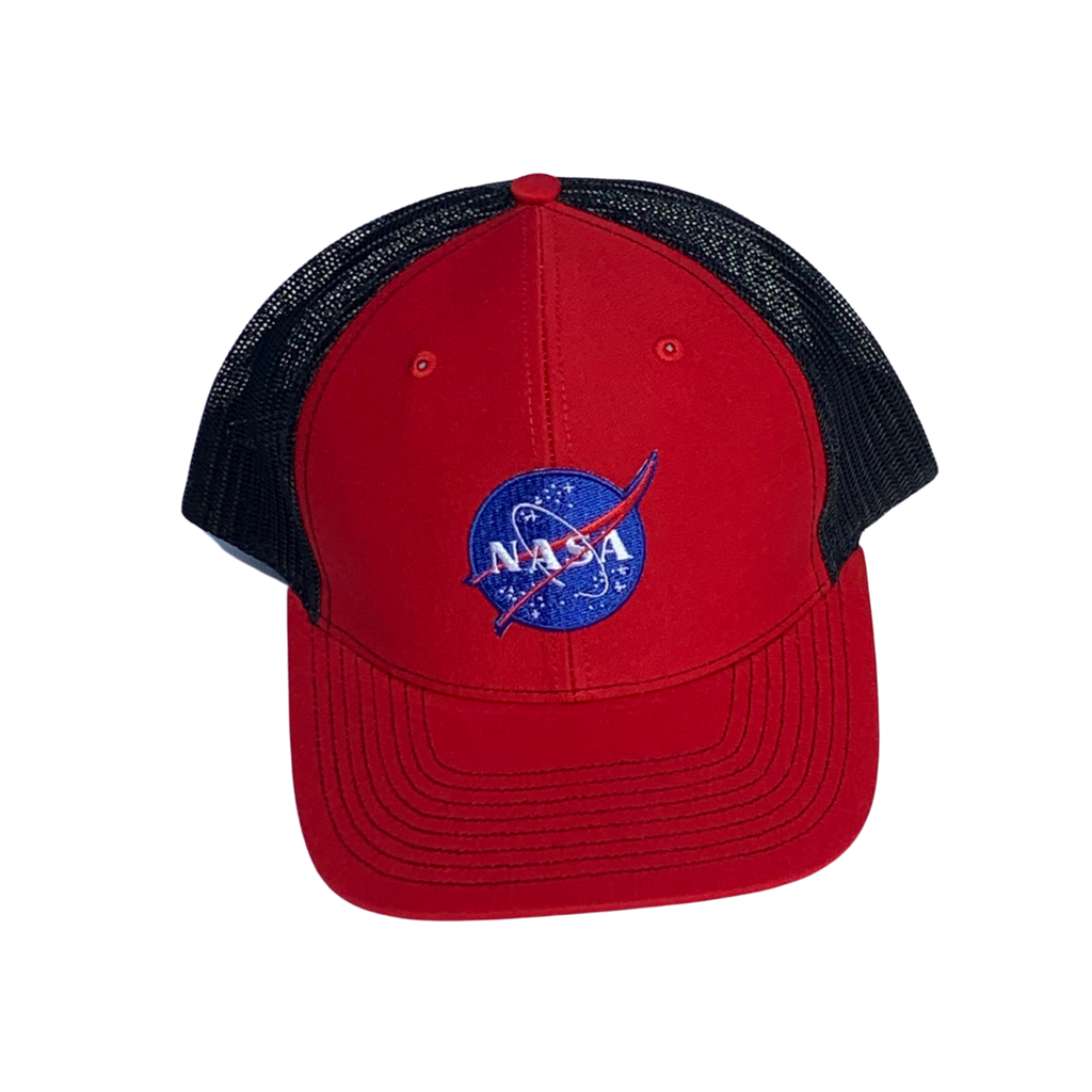 NASA Logo Richardson Cap Red, Red, Black – myNASAstore