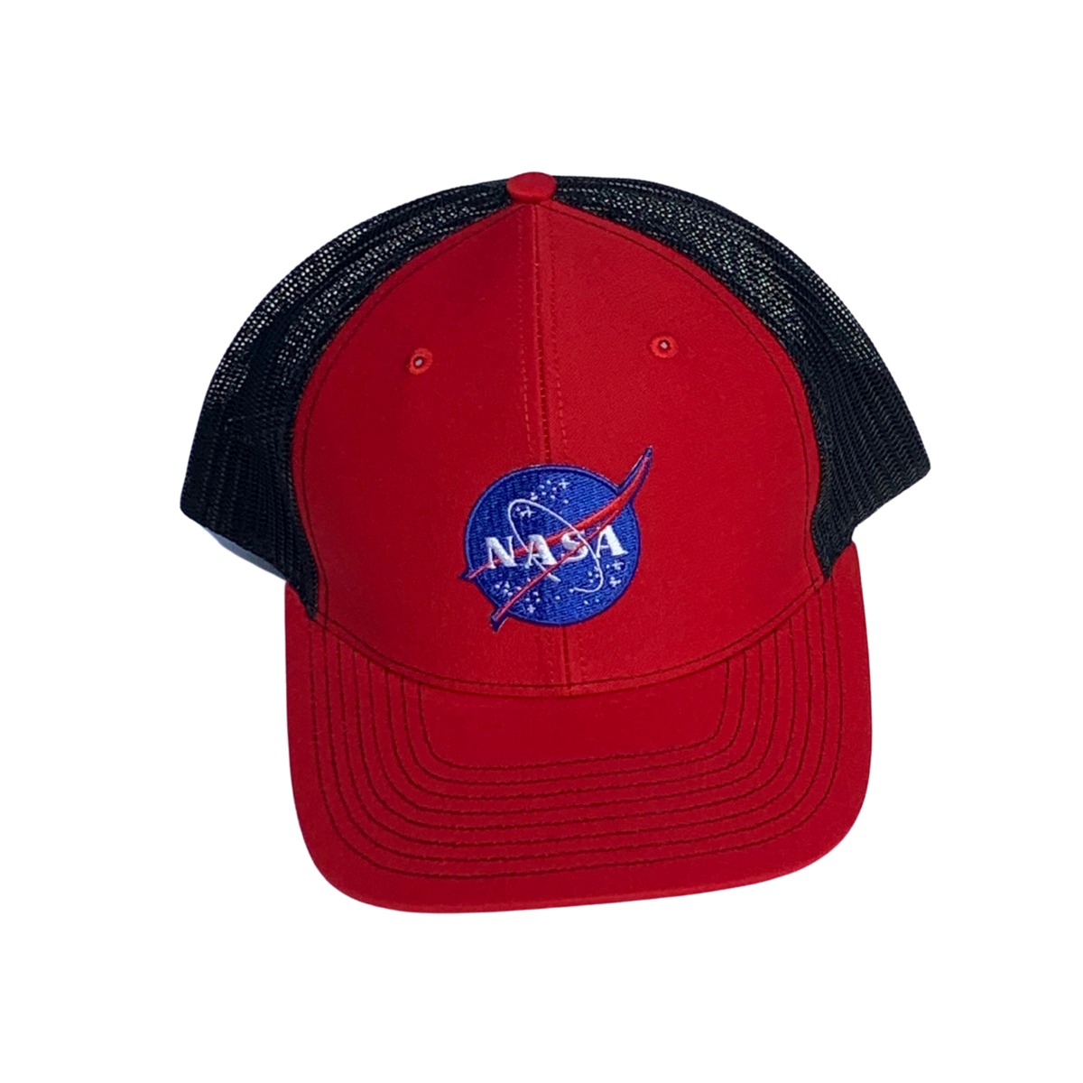 NASA Logo Richardson Cap Red, Red, Black – myNASAstore