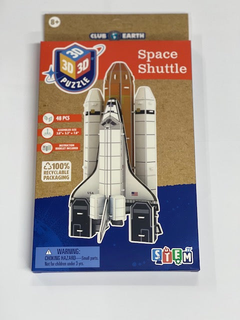 3D Space Puzzles Assorted Sizes - NASA Space Shuttle, Saturn V Rocket ...