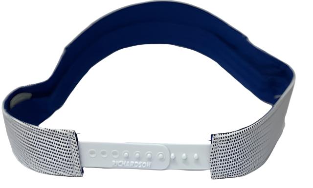 NASA Richardson Visor with Red NASA Worm on White – myNASAstore